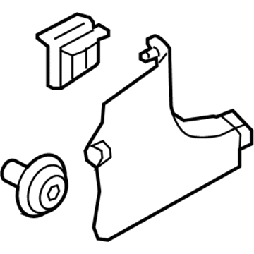 85823D5000WK Genuine Kia Trim Assembly-COWL Side