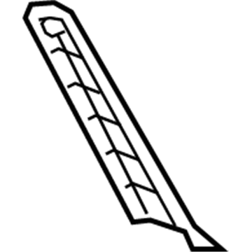 832703W010 Genuine Kia GARNISH Assembly-Rear Door R