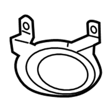865162K000 Genuine Kia Cover-BLANKING Front Fog