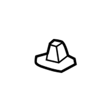 86699C5010 Genuine Kia Retainer-Bumper Mounting