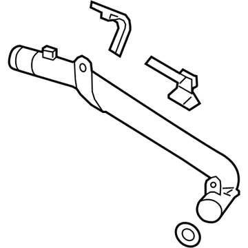 Coolant Pipe & Hose - 2017 Kia K900