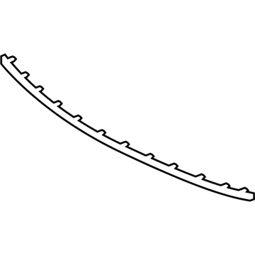 86591D5200 Genuine Kia Lip Assembly-Front BUMPE