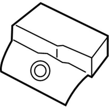 812543S000 Genuine Kia Handle-Trunk Lid Hook