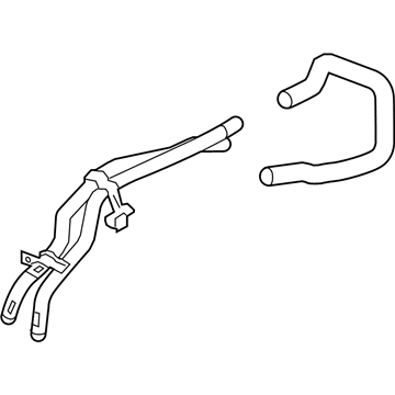 975402W800 Genuine Kia Pipe Assembly-Rear Heater Wat