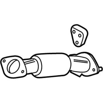 Muffler & Exhaust Pipe - 2012 Kia Sportage