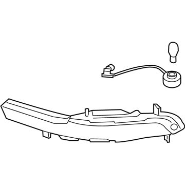 924063W210 Genuine Kia Lamp Assembly-Rear Fog RH