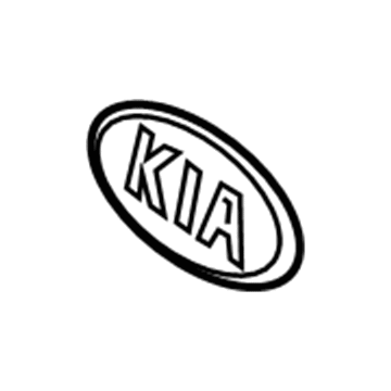 Kia Emblem - Genuine OEM | KiaPartsNow.com