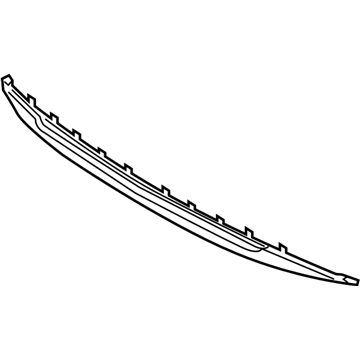 865912T200 Genuine Kia Lip Assembly-Front BUMPE