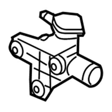 253292K000 Genuine Kia Filler Neck & Hose Assembly