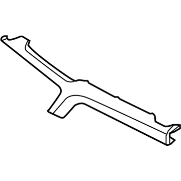 84784D9100GBU Genuine Kia GARNISH Assembly-Crash Pad,R