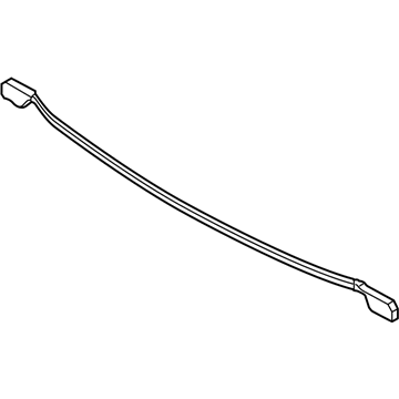 86430B2000 Genuine Kia Weatherstrip-Hood