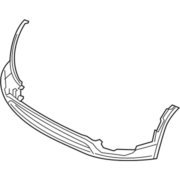 865121U700 Genuine Kia Cover-Front Bumper Lower