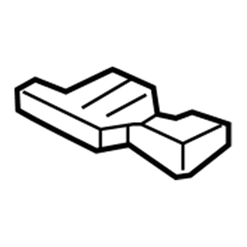 865271W200 Genuine Kia Bracket-Front Bumper Upper