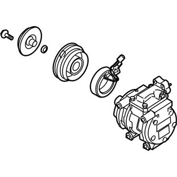Kia A/C Compressor - Genuine OEM | KiaPartsNow.com