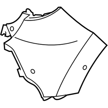 86681B2000 Genuine Kia MOULDING Assembly-Rear Bumper