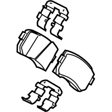 583023ZA00 Genuine Kia Pad Kit-Rear Disc Brake