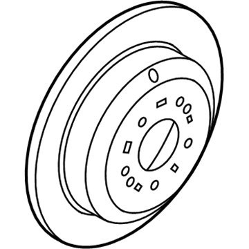 Rear Wheel Brake - 2020 Kia Sedona
