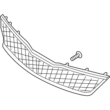 86350D5210 Genuine Kia Radiator Grille Assembly