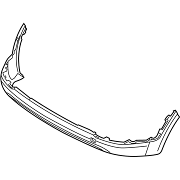 86612D9000 Genuine Kia Rear Bumper Lower Cover