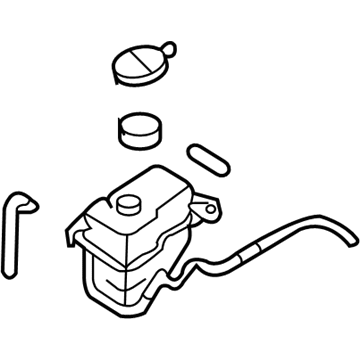Genuine Kia Sedona Coolant Reservoir