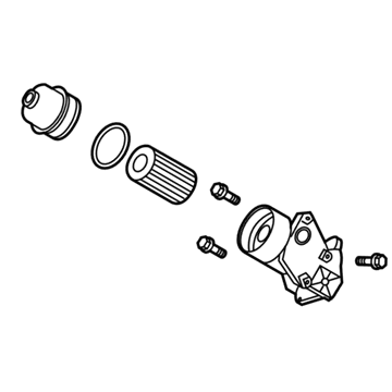 263103CAA0 Genuine Kia Engine Oil Filter Assembly