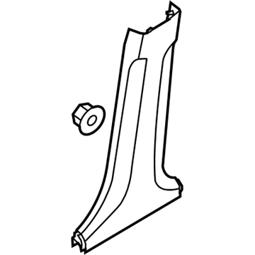 Interior Side Trim - 2012 Kia Forte