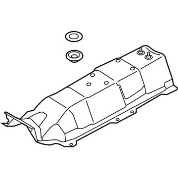 2018 Kia Optima Hybrid Exhaust Heat Shield