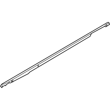 Rear Door Moulding - 2016 Kia Sorento