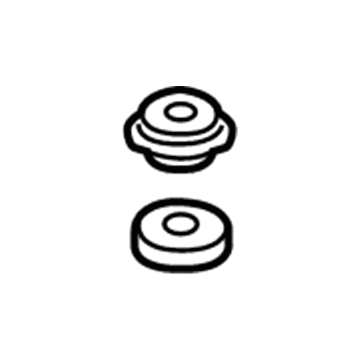 25336C1000 Genuine Kia INSULATOR-Radiator Mounting