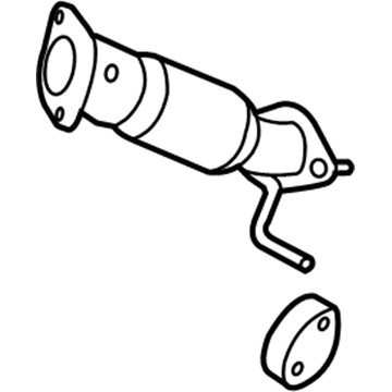 286101M200 Genuine Kia Front Exhaust Pipe