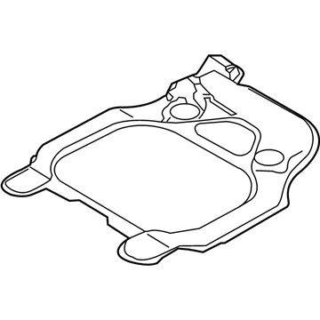 85412A9000 Genuine Kia Duct-Roof Rear
