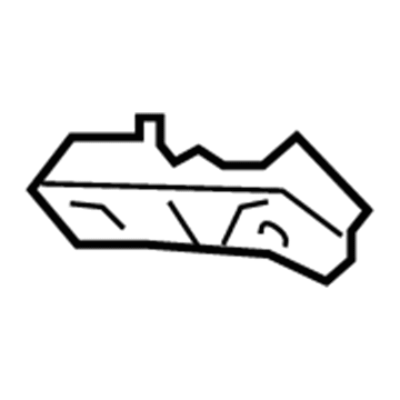 86513B0000 Genuine Kia Bracket-Front Bumper Side