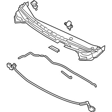 86150B0000 Genuine Kia Cover Assembly-Cowl Top