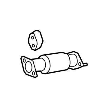Muffler & Exhaust Pipe - 2020 Kia Soul