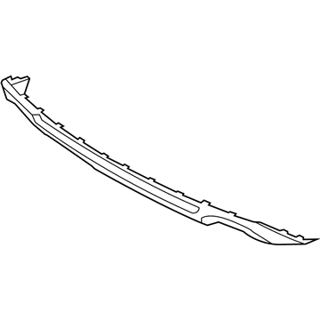 866122T510 Genuine Kia Rear Bumper Lower Cover