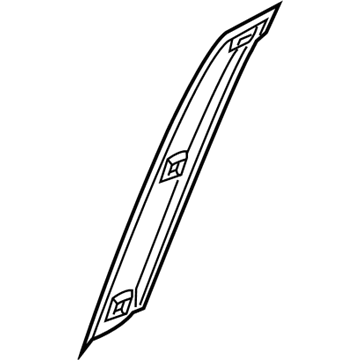 83250A9010 Genuine Kia GARNISH Assembly-Rear Door F