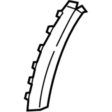 86557G5000 Genuine Kia Piece-Front Bumper GUA