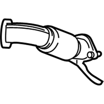 28610C2700 Genuine Kia Front Muffler Assembly