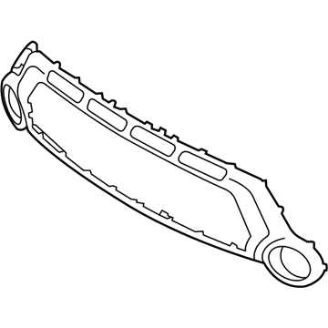 86513B2100 Genuine Kia Cover-Front Bumper Center