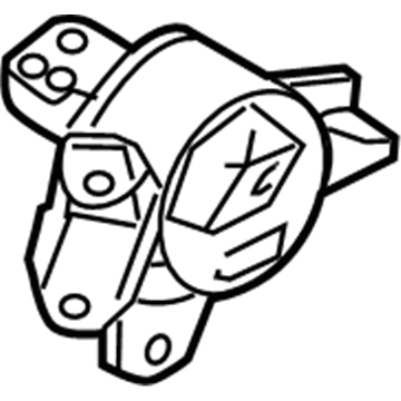 218301M000 Genuine Kia Bracket Assembly-TRANSAXLE