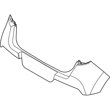 Rear Bumper - 2020 Kia Soul