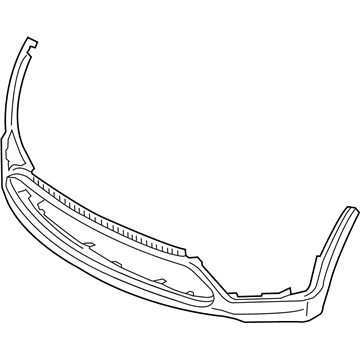 86512C6000 Genuine Kia Cover-Front Bumper Lower