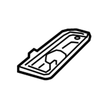 92806D4100 Genuine Kia Shade Assembly-Map RH