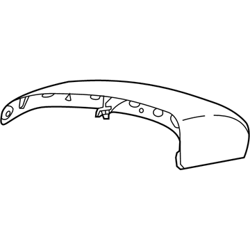 87623D9000 Genuine Kia SCALP-Outside Rear View Mi