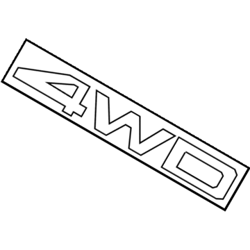 Genuine Kia Sportage Emblem