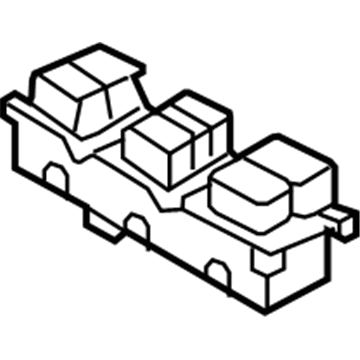 935701W157 Genuine Kia Power Window Main Switch Assembly