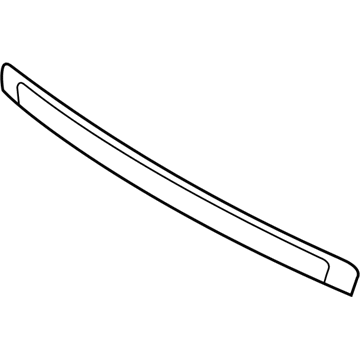 873112P000 Genuine Kia GARNISH-Tail Gate,Up