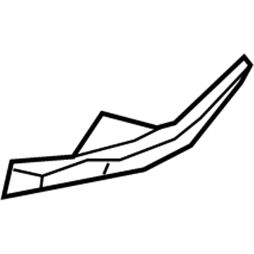 86153G5000 Genuine Kia Cover-Cowl Top LH