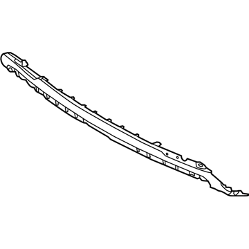 86688A9500 Genuine Kia Moulding-Rear Bumper