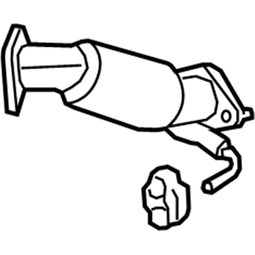 Muffler & Exhaust Pipe - 2015 Kia Sorento